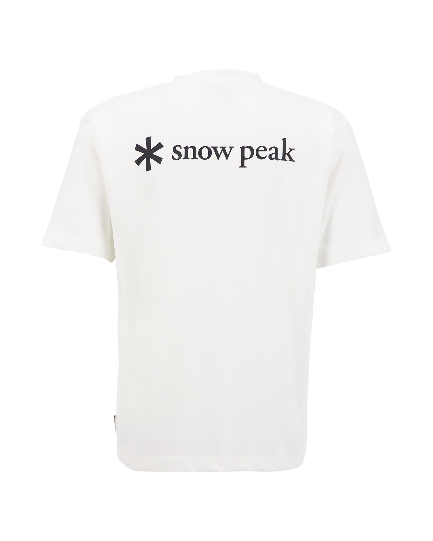 Snow Peak Nsd Back Printed Logo T-Shirt Beige | Coef