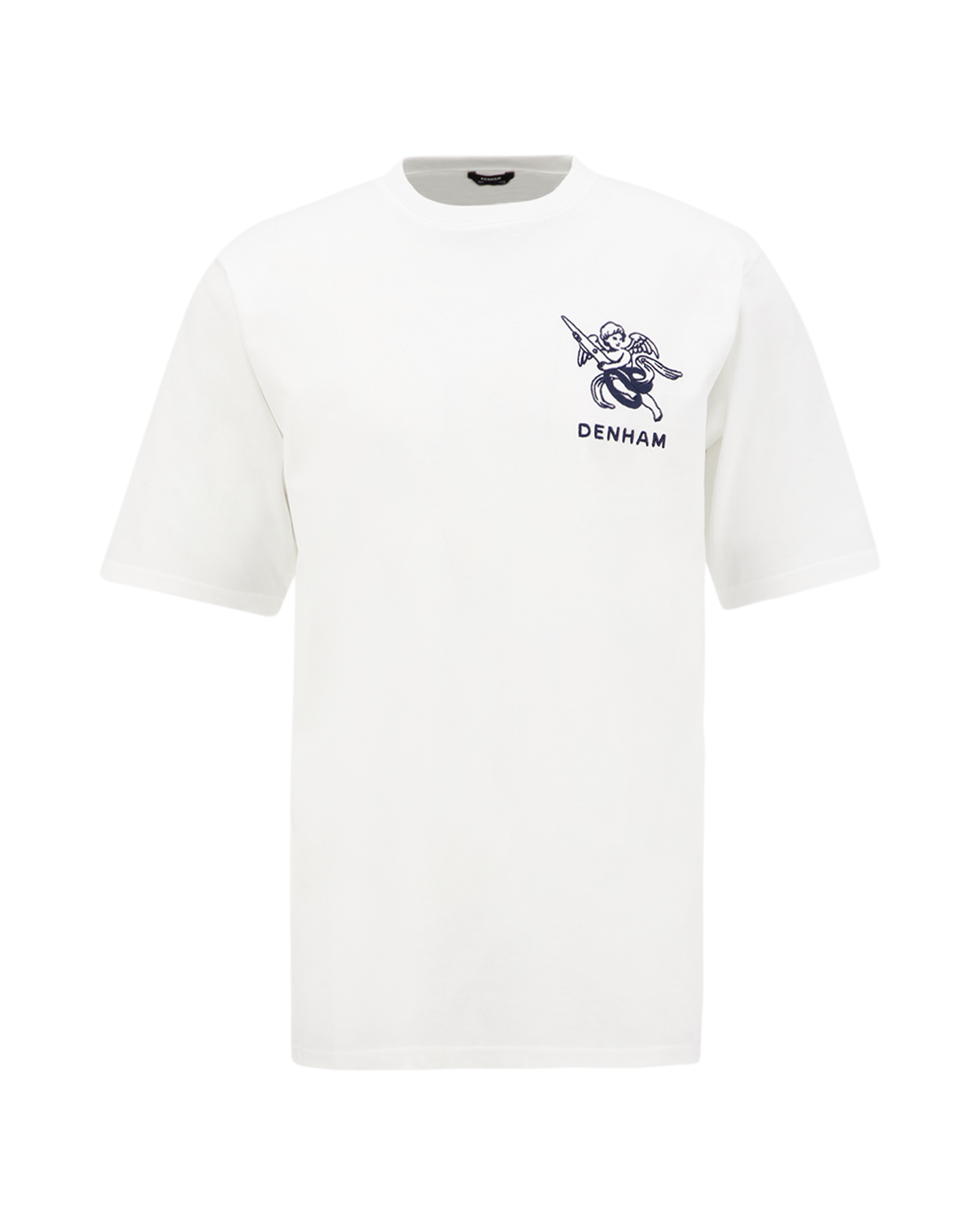 Denham Cherub Logo Tee HJ Wit | Coef