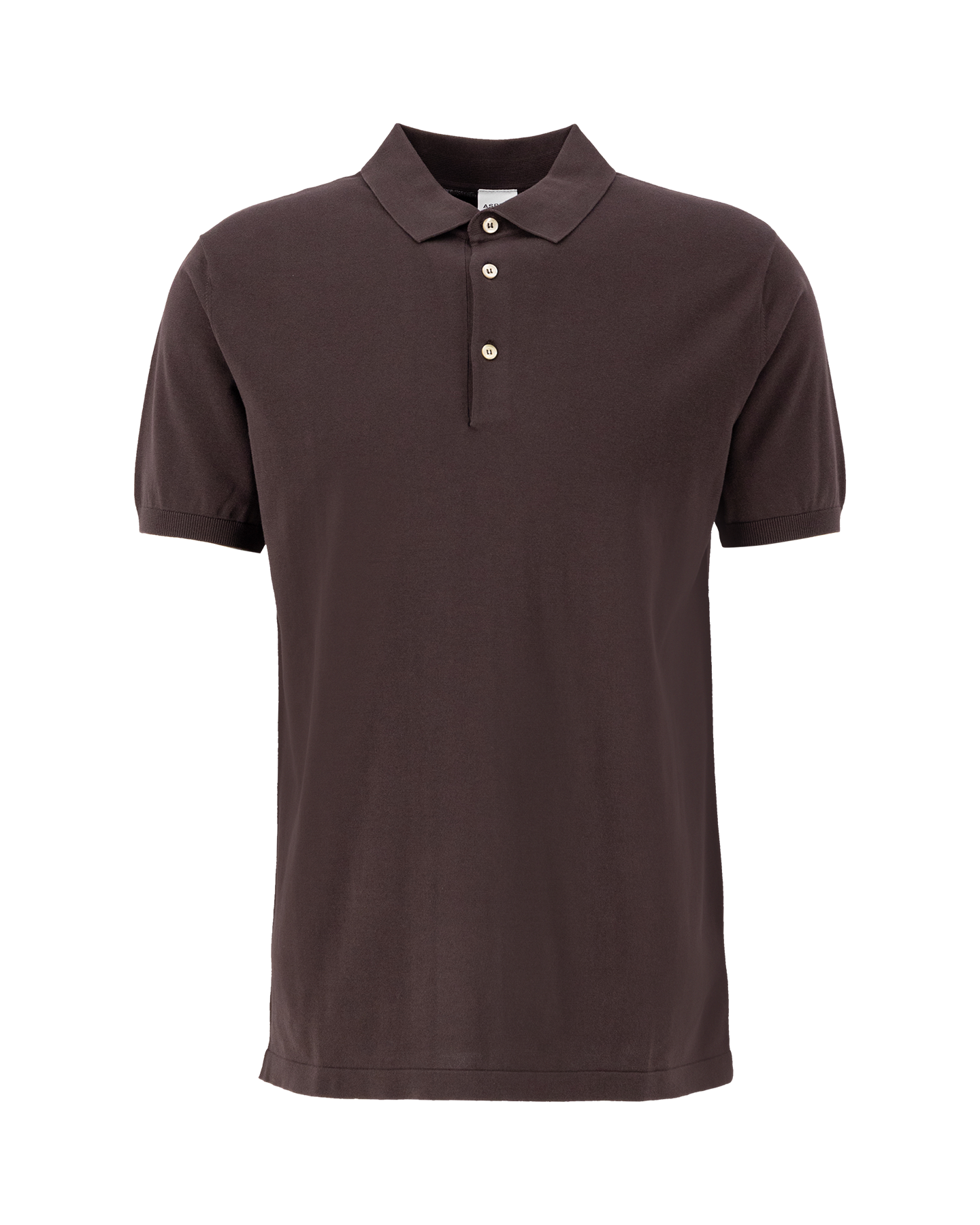 Aspesi Polo Maglia Uomo Donkerbruin | Coef