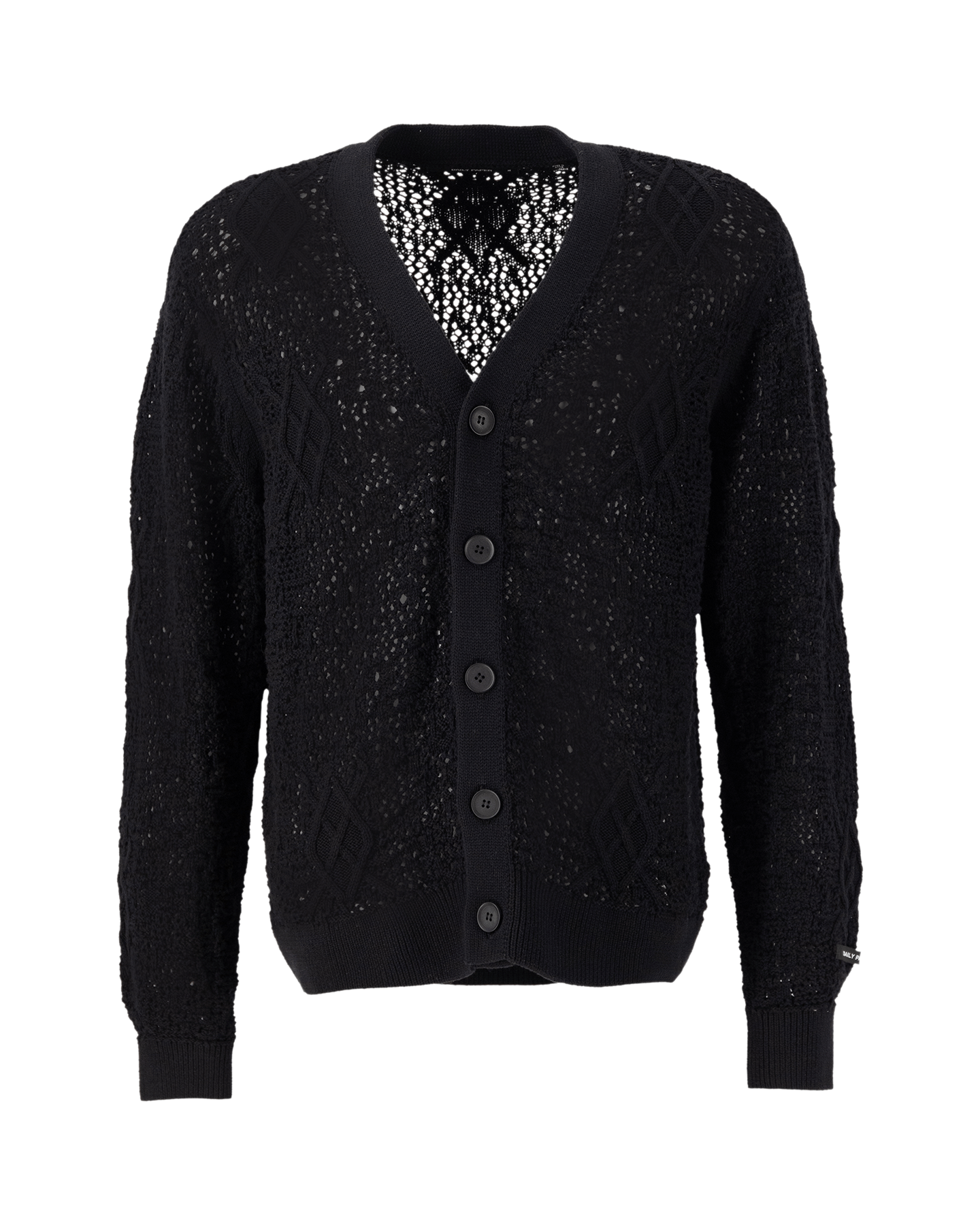 Daily Paper Natari Cardigan Zwart | Coef